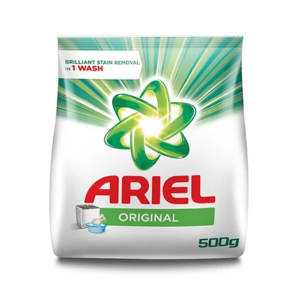 Ariel Detergent Washing Powder - 500g Pack - ASAN MART